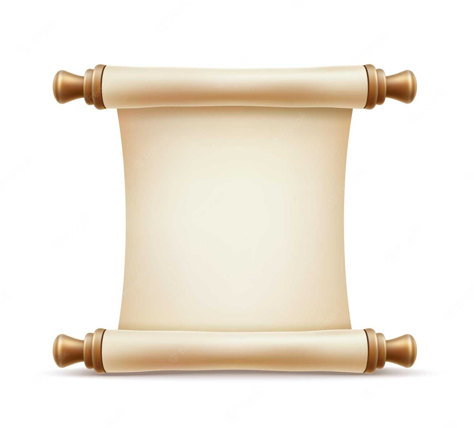 Premium Vector Realistic Paper Scroll - Rebeccachulew.com