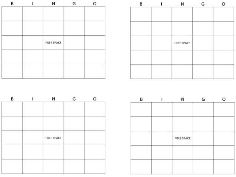Printable Bingo Cards Get Bingo Cards Here With Blank Bingo Card ...