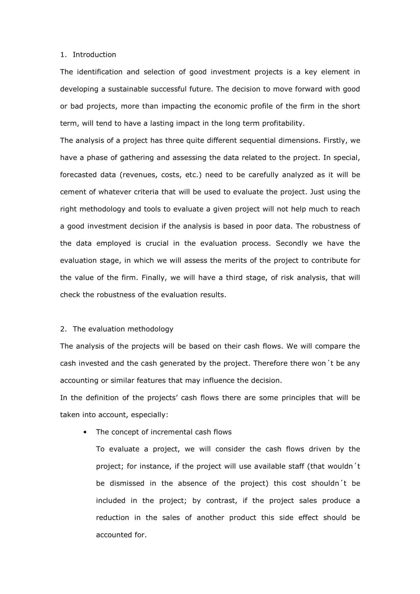 Project Analysis Examples – 10+ PDF, DOCS, Pages Examples Intended For ...