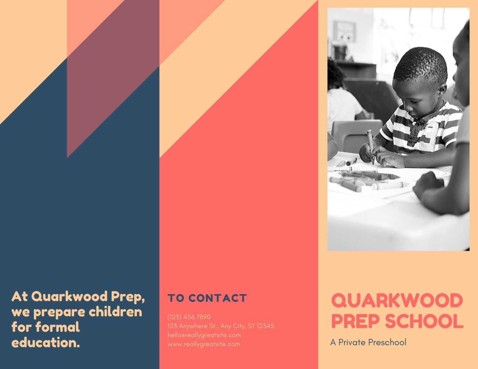 School Brochure Design Templates - Rebeccachulew.com