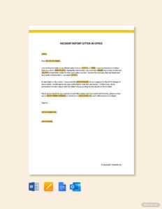 Report Letter Templates – Format, Free, Download Template ...