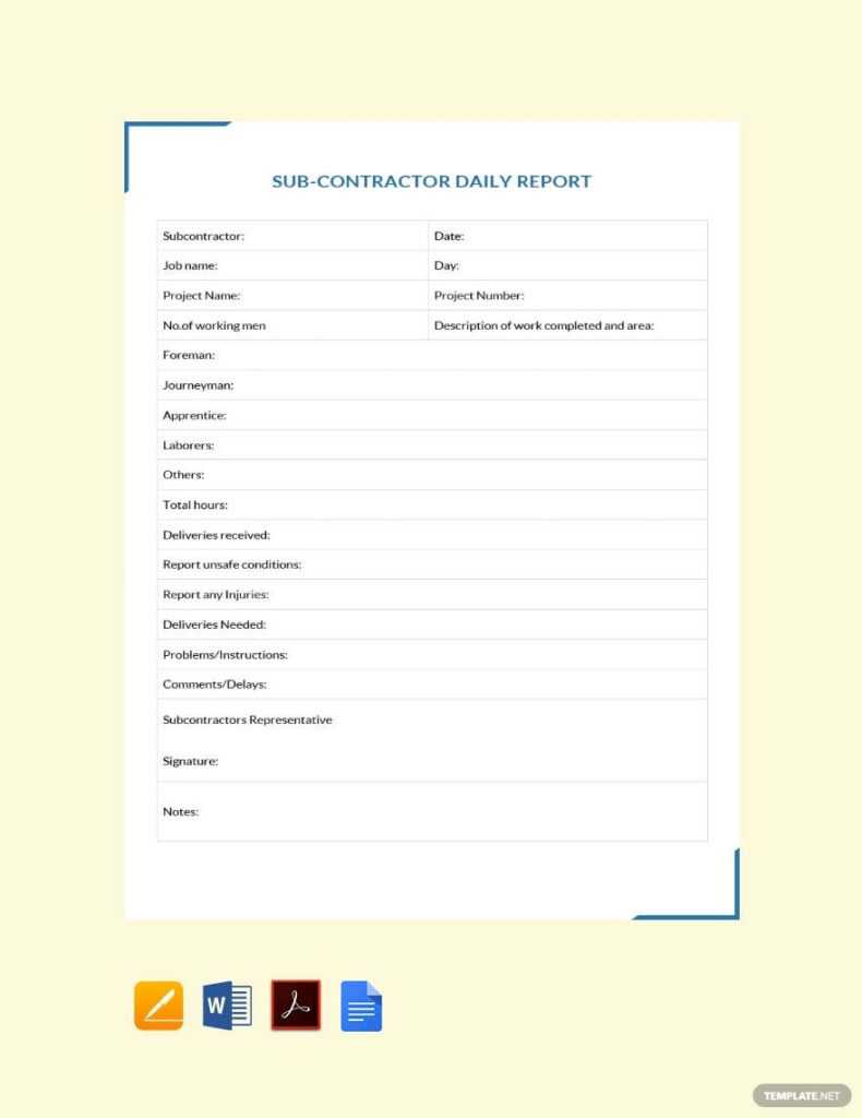 Report Templates Word – Format, Free, Download Template - Rebeccachulew.com