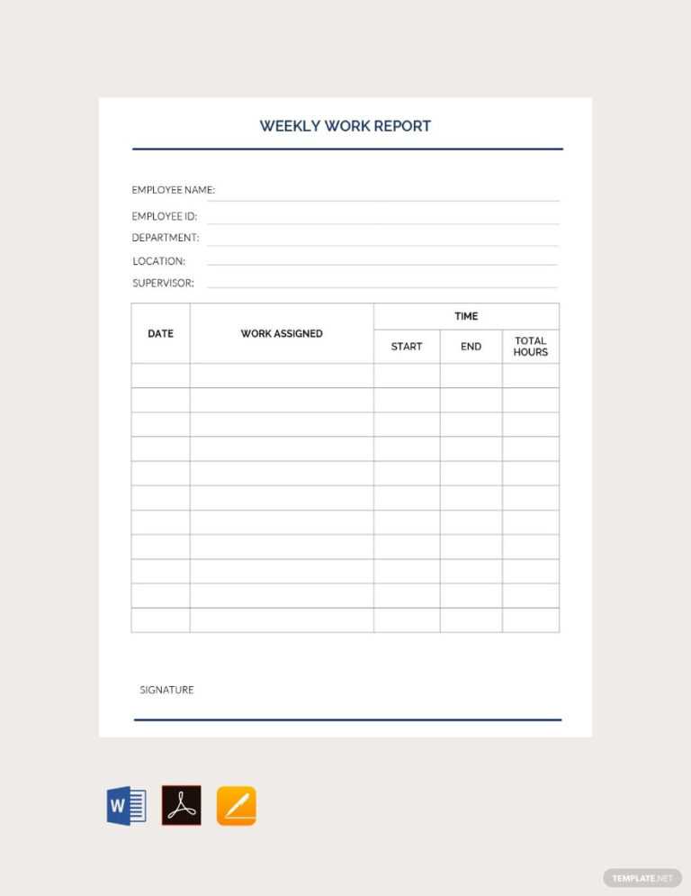 Report Templates Word – Format, Free, Download Template – Rebeccachulew.com