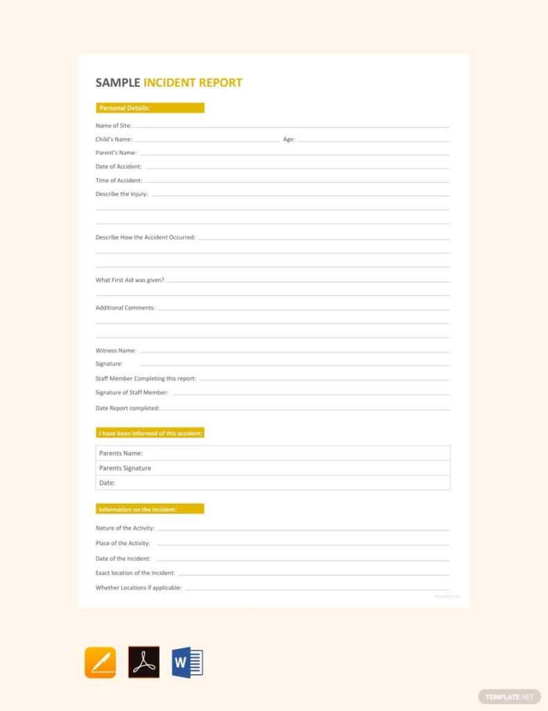 Report Templates Word – Format, Free, Download Template - Rebeccachulew.com