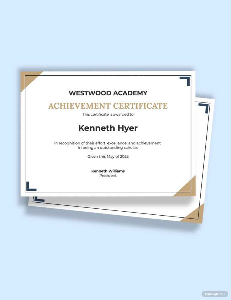 Scholarship Certificates Templates Word – Design, Free, Download Within ...