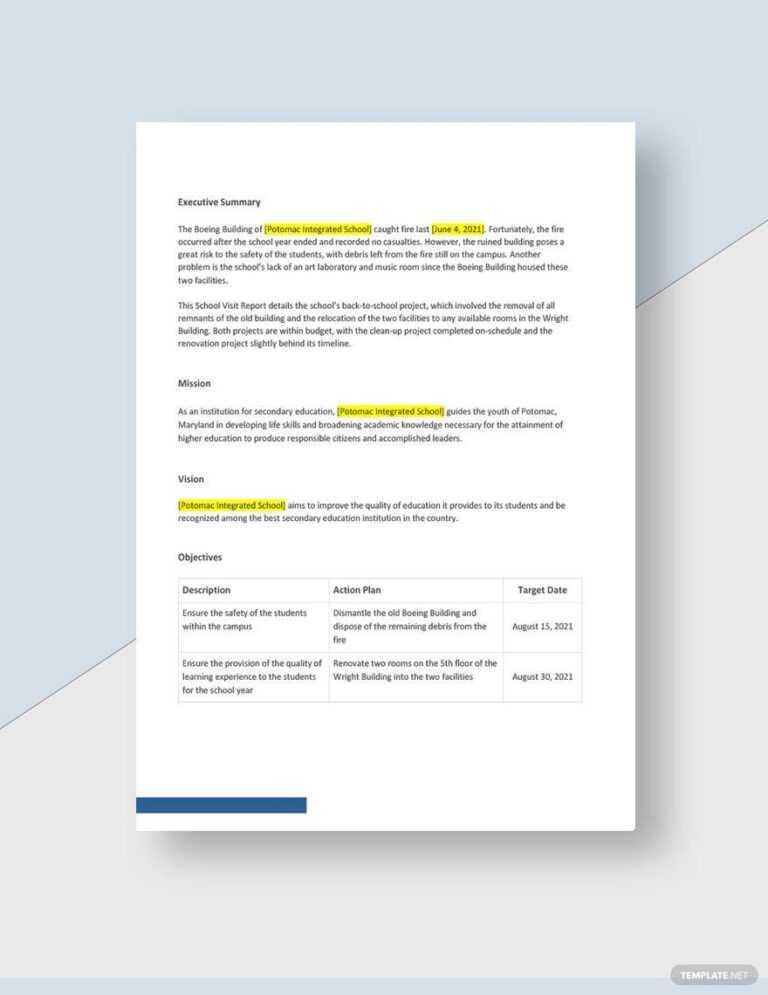Country Report Template Middle School - Rebeccachulew.com