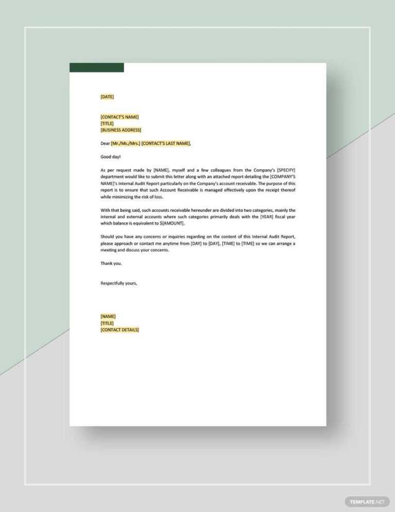 Forensic Accounting Report Template - Rebeccachulew.com