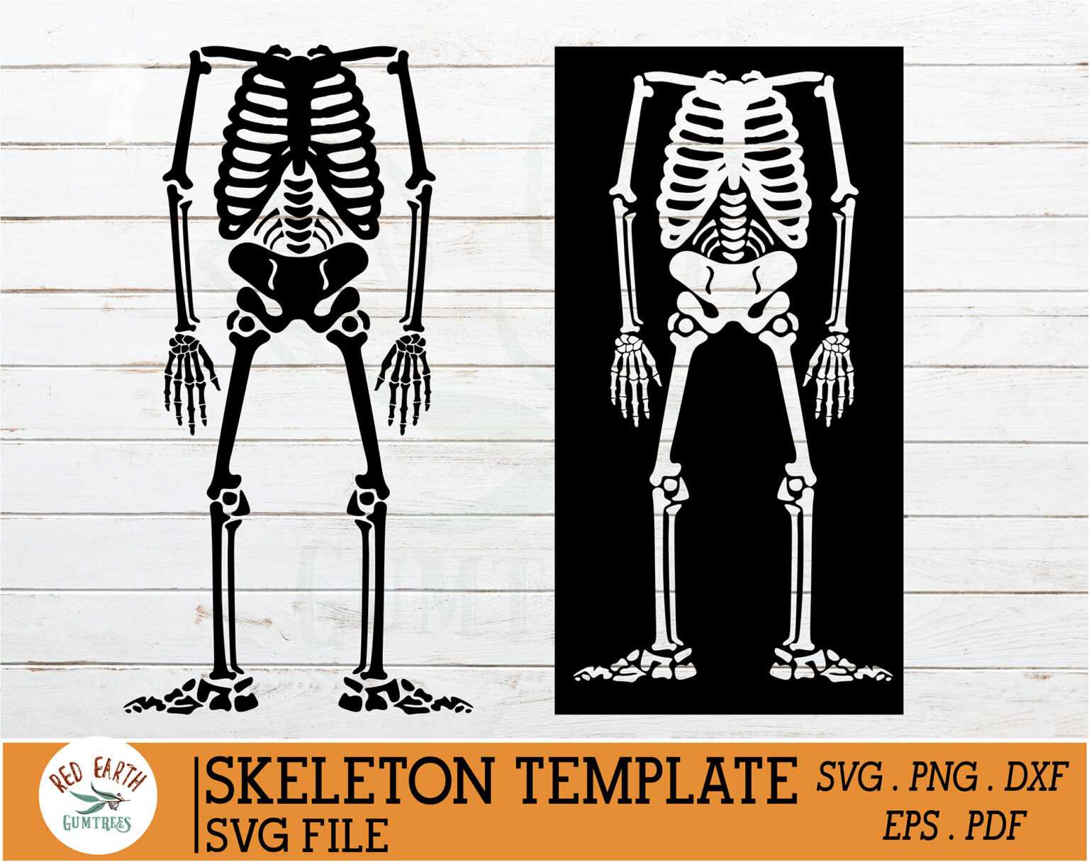 Skeleton, Bones, SVG, PNG, DXF, Pdf For Cricut, Silhouette Studio, Cut ...
