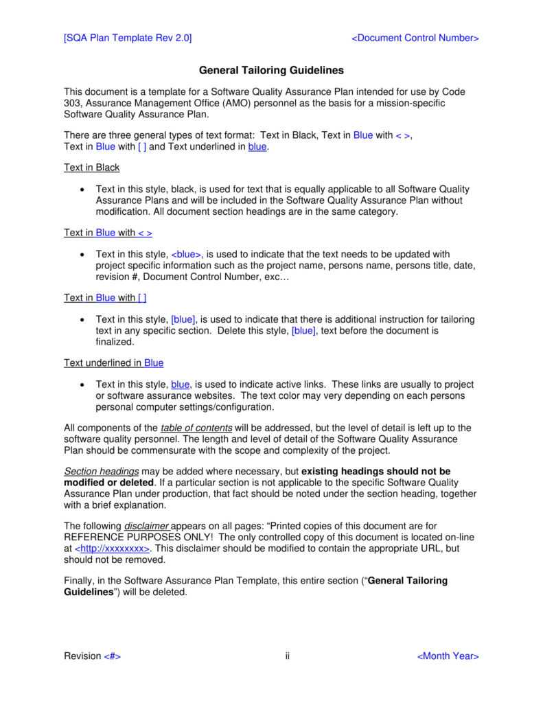 Software Quality Assurance Report Template - Rebeccachulew.com