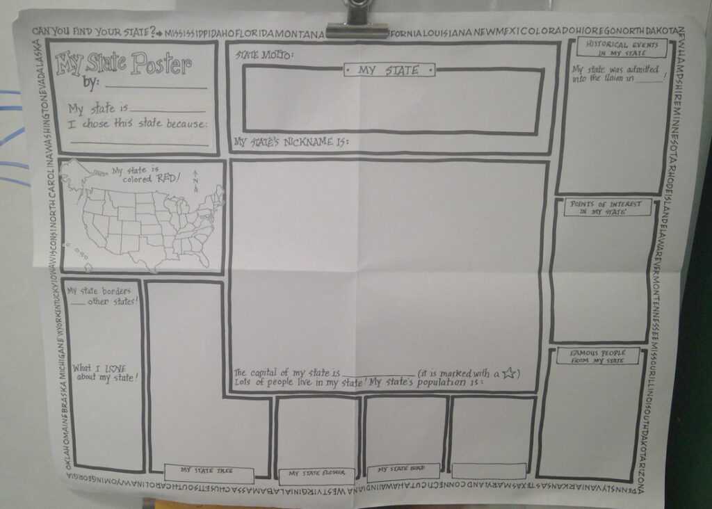 State Report Project Regarding State Report Template - Rebeccachulew.com