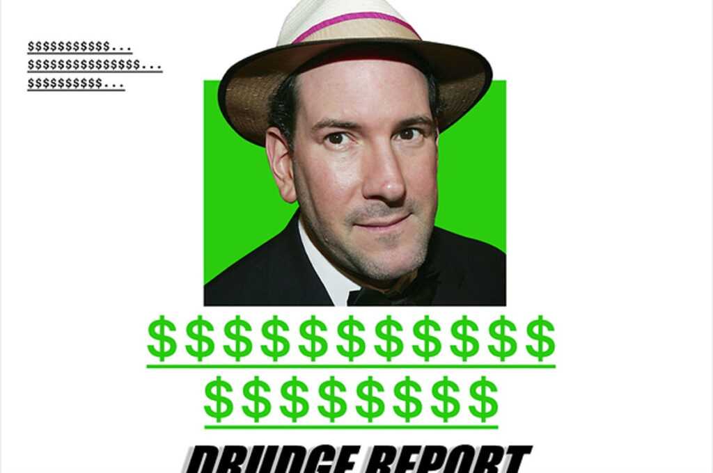The Drudge Report Just Made A Huge Change To How It Makes Money Within ...
