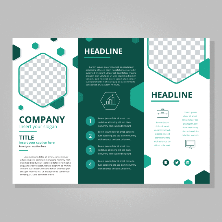 Three Panel Brochure Template - Rebeccachulew.com