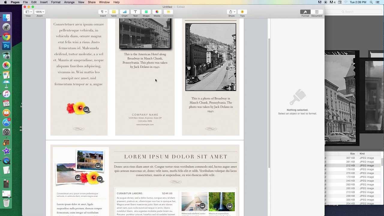 Mac Brochure Templates - Rebeccachulew.com