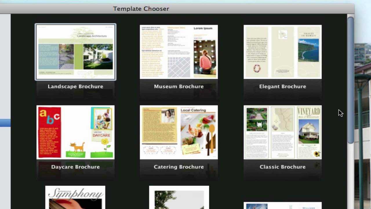 Mac Brochure Templates - Rebeccachulew.com