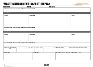 Waste Management Report Template - Rebeccachulew.com