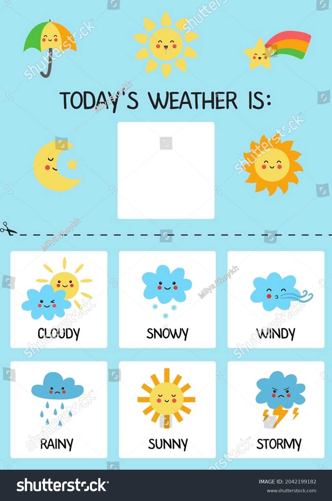 Kids Weather Report Template - Rebeccachulew.com