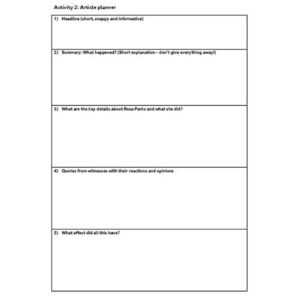 Writing A Newspaper Report – English – Learning With BBC Bitesize ...